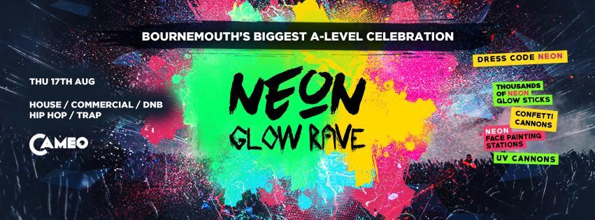 A-Level Results Party | Neon Glow Rave | Booked.it