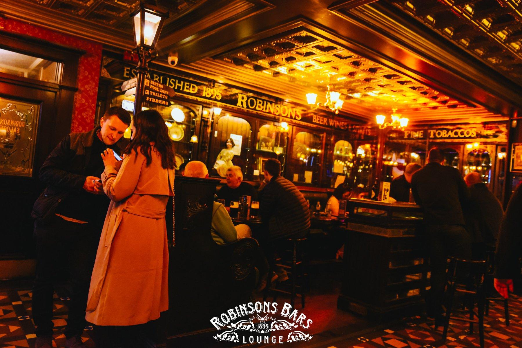 Robinsons Bars · Belfast | Booked.it