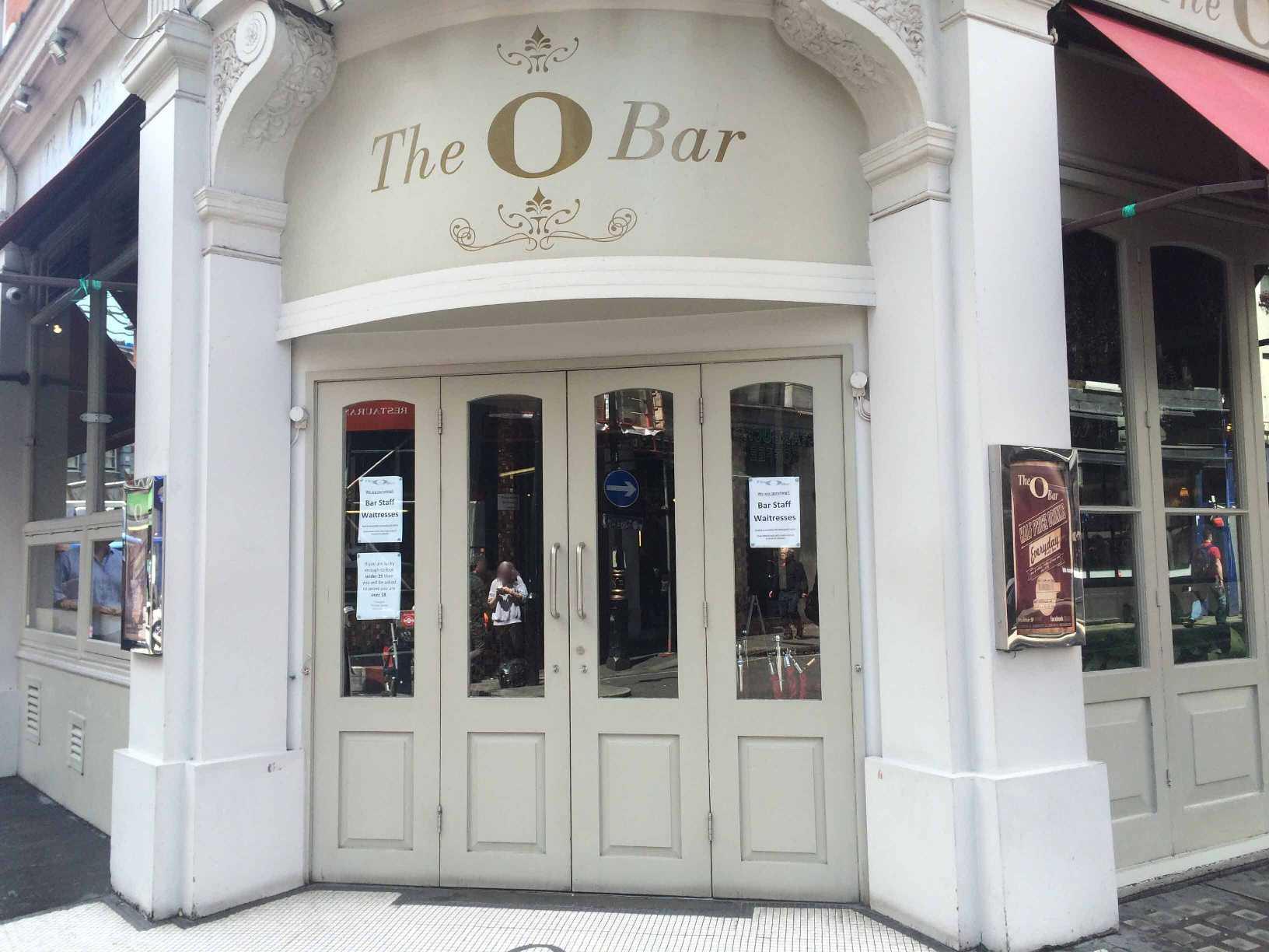 The O Bar · London | Licklist