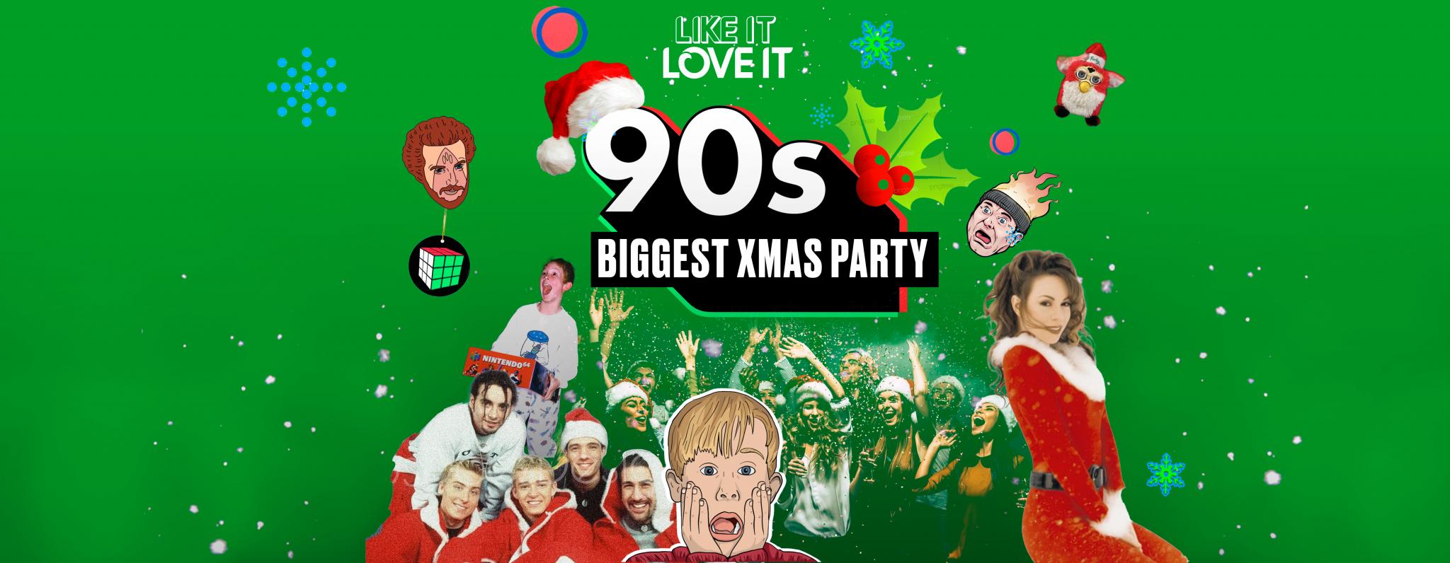 90s Christmas Party – Glasgow | The Brunch Club