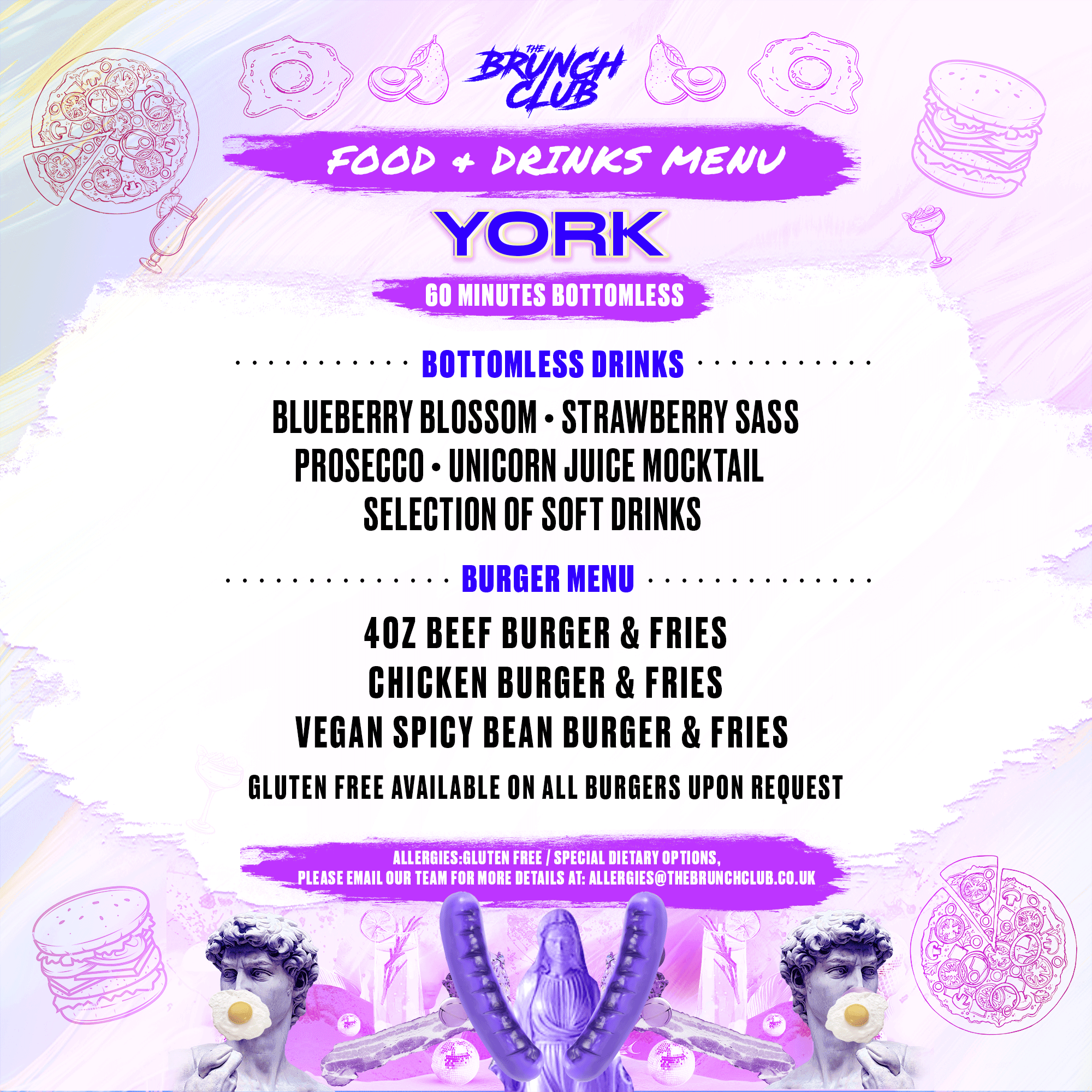 Spice Girls Drag Bottomless Brunch – York | The Brunch Club