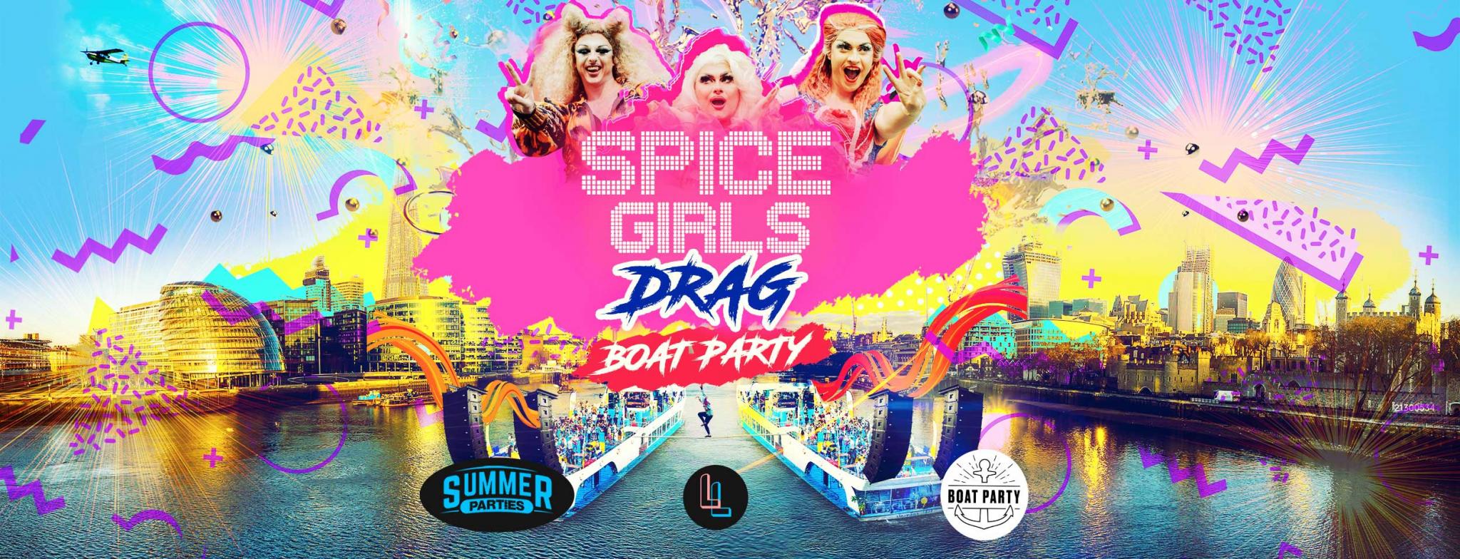 Spice Girls Drag Summer Boat Party – Plymouth | The Brunch Club