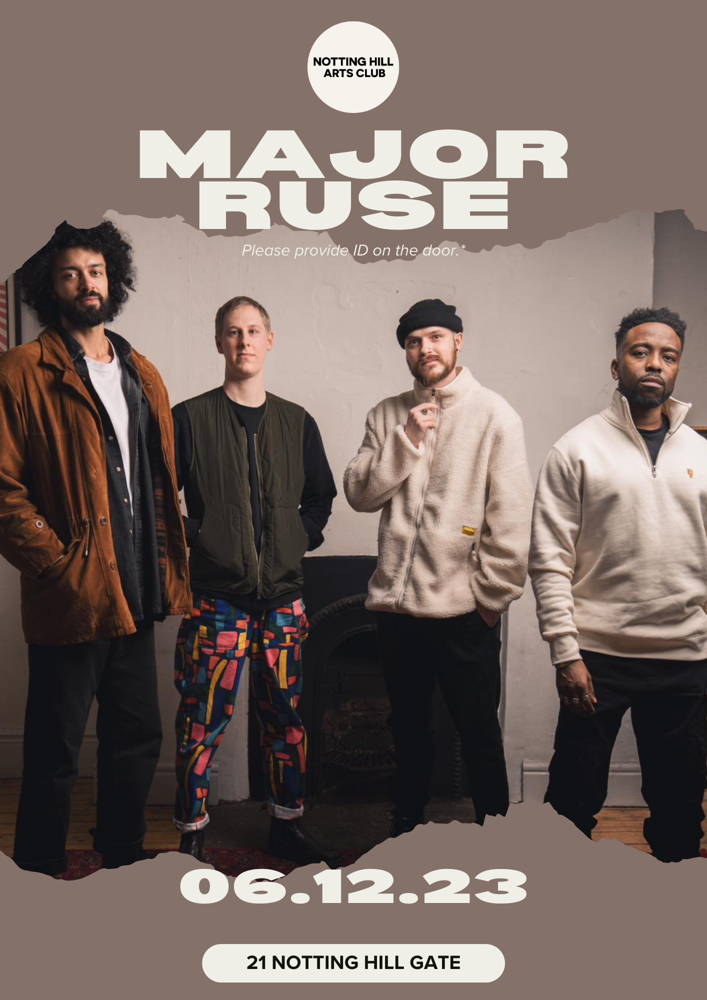 Major Ruse + support: Dirty Future All Stars – Notting Hill Arts Club
