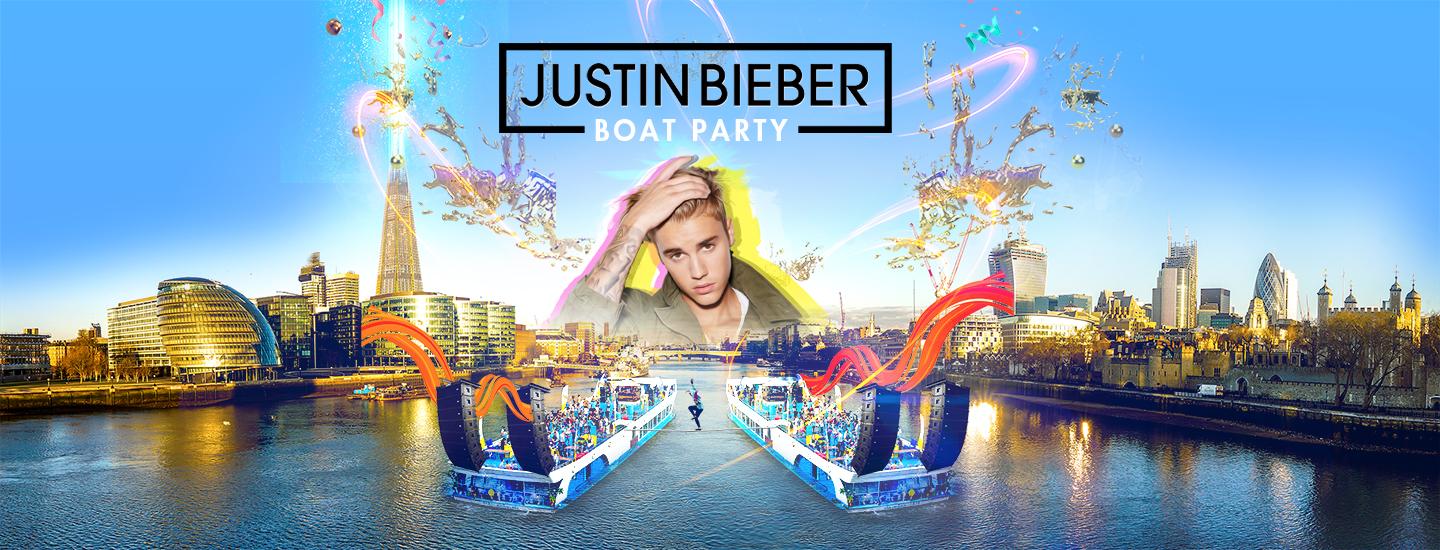Postponed Justin Bieber Boat Party – London | The Brunch Club