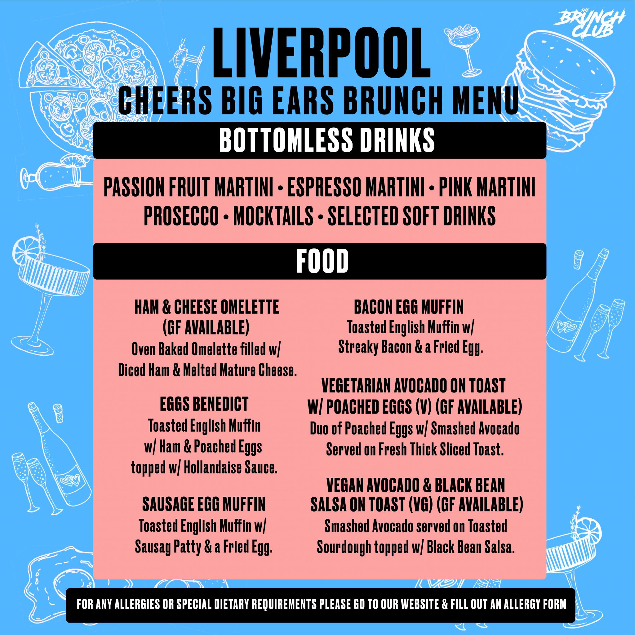 One Direction Bottomless Brunch – Liverpool | The Brunch Club