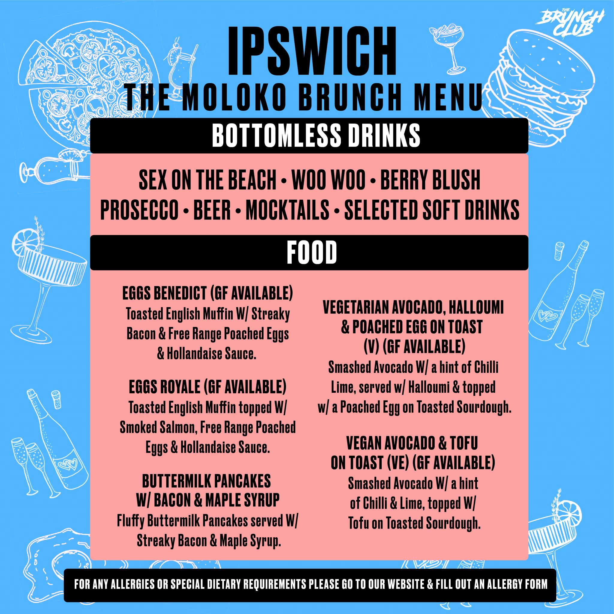 CANCELLED One Direction Bottomless Brunch – Ipswich | The Brunch Club