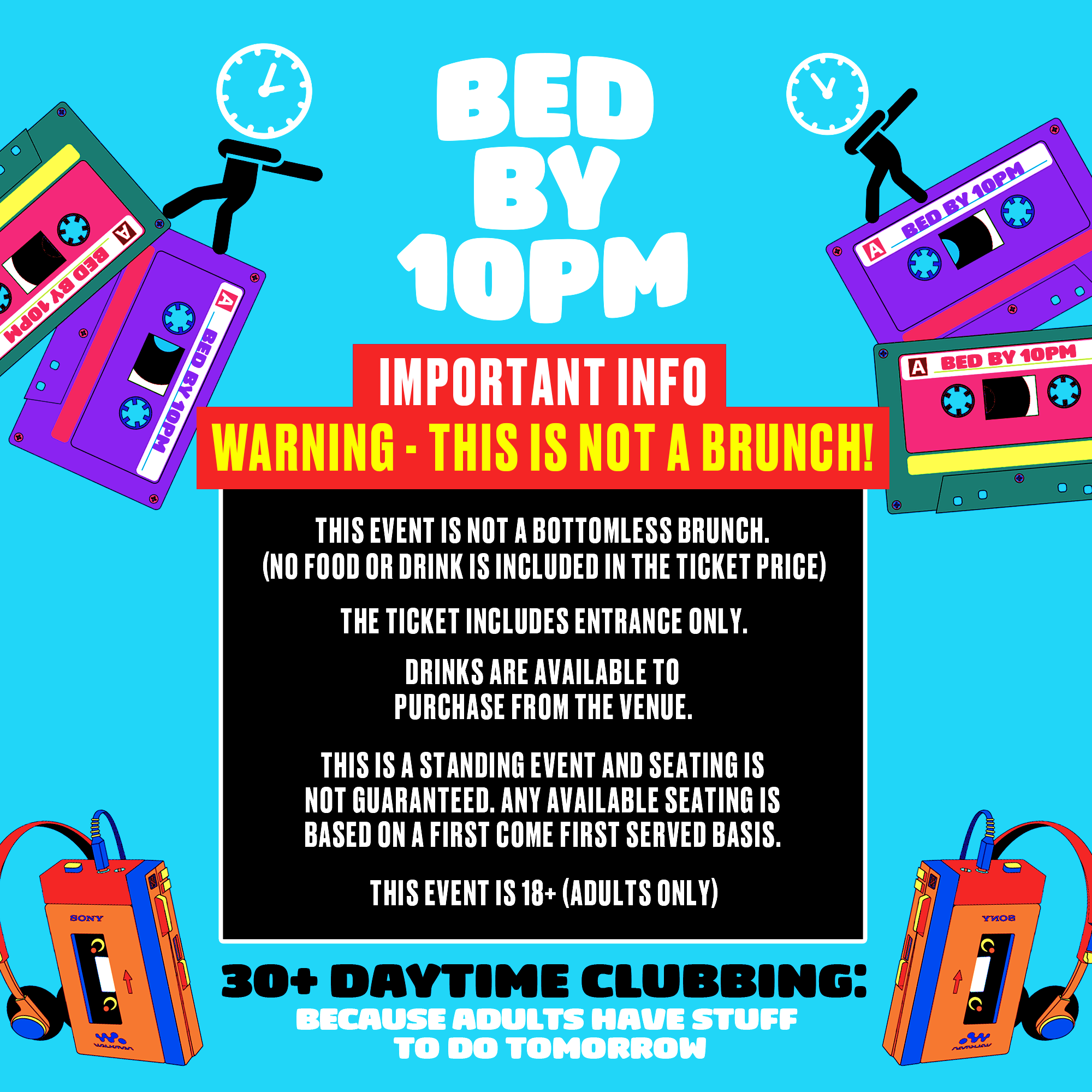 Bed By 10pm Is Coming To Manchester! | The Brunch Club