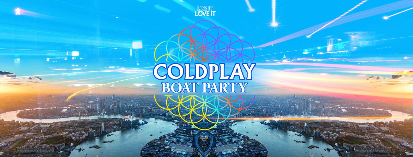 REBRANDED The Coldplay Boat Party – London | The Brunch Club