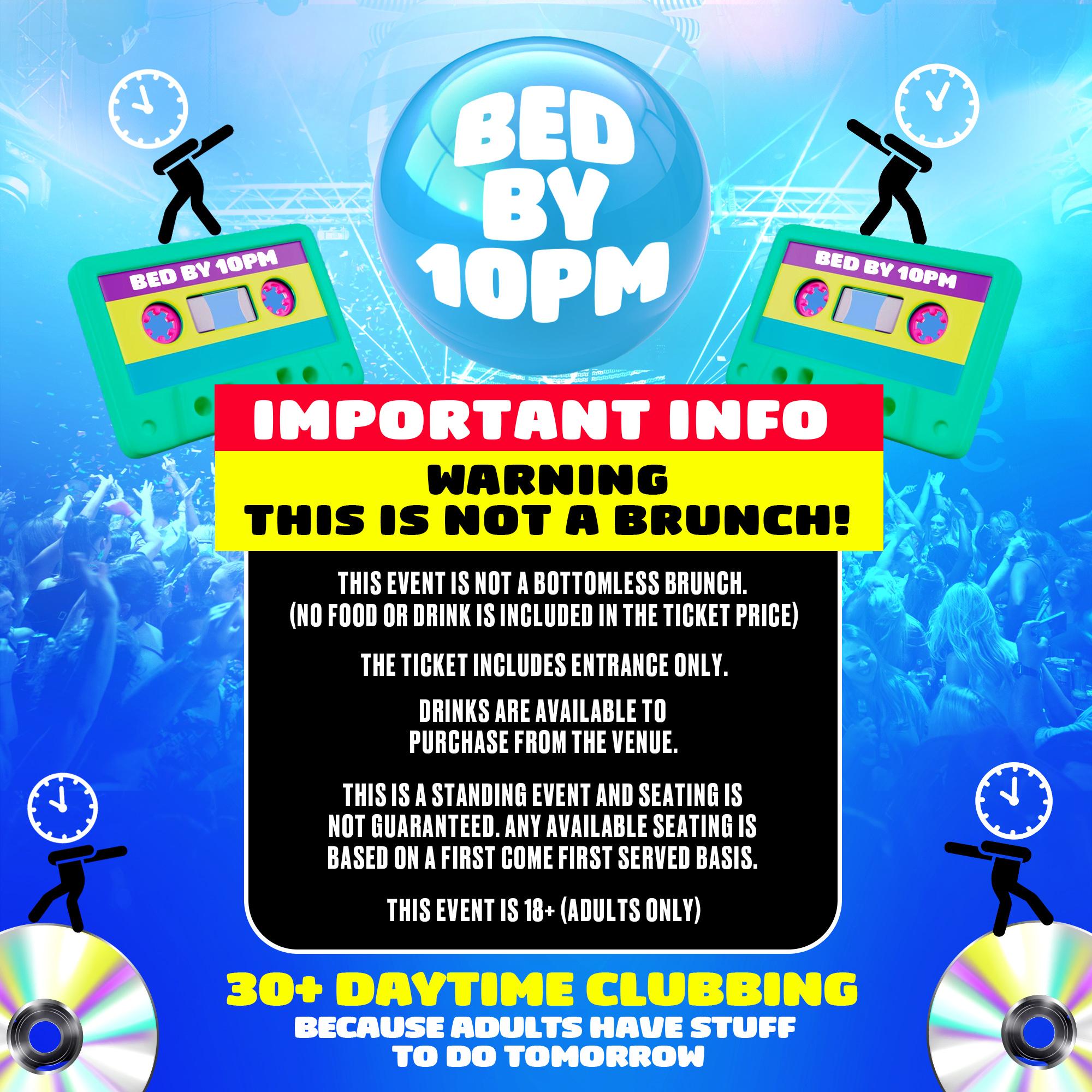 Bed By 10pm Is Coming To Glasgow! | The Brunch Club