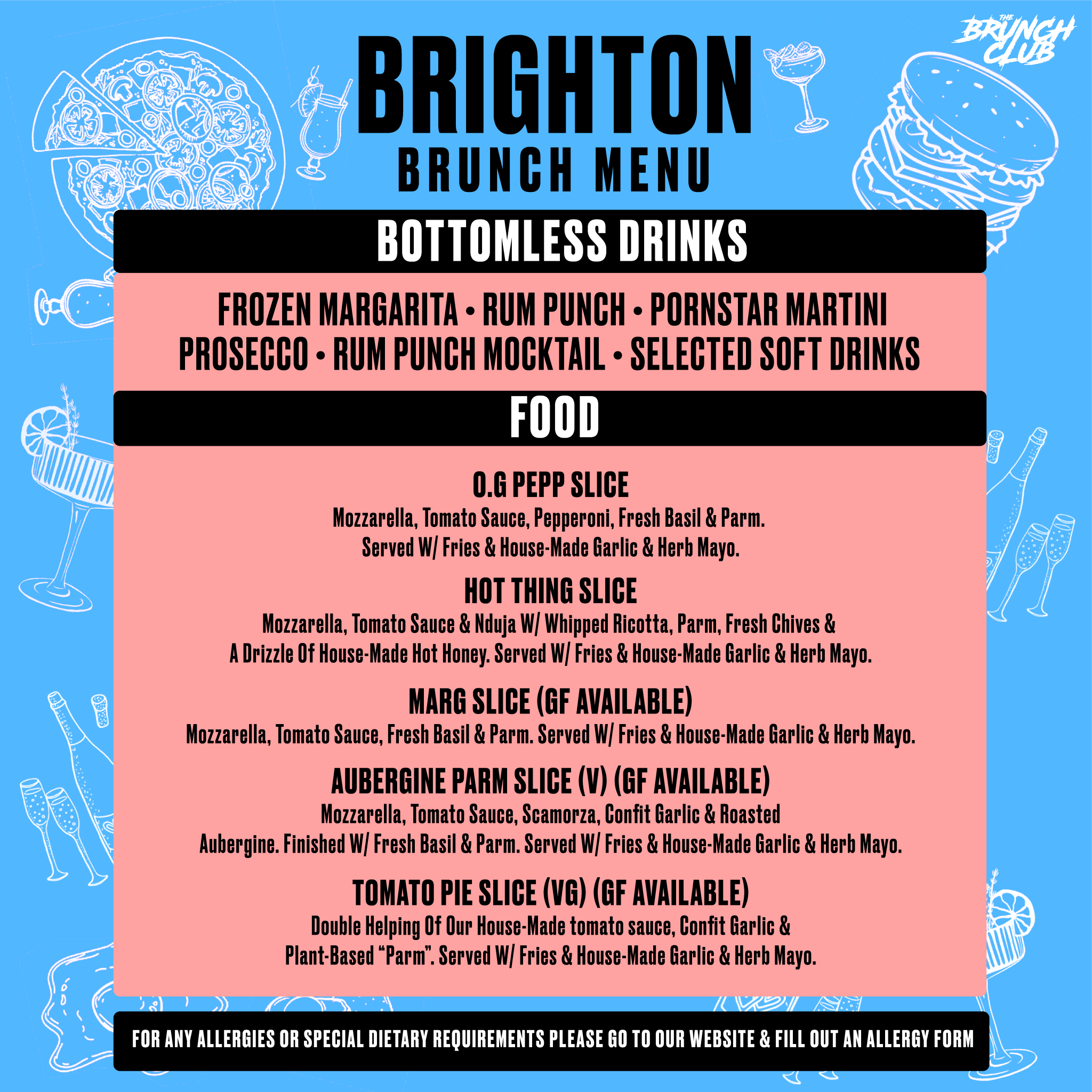 Pitbull Bottomless Brunch – Brighton | The Brunch Club