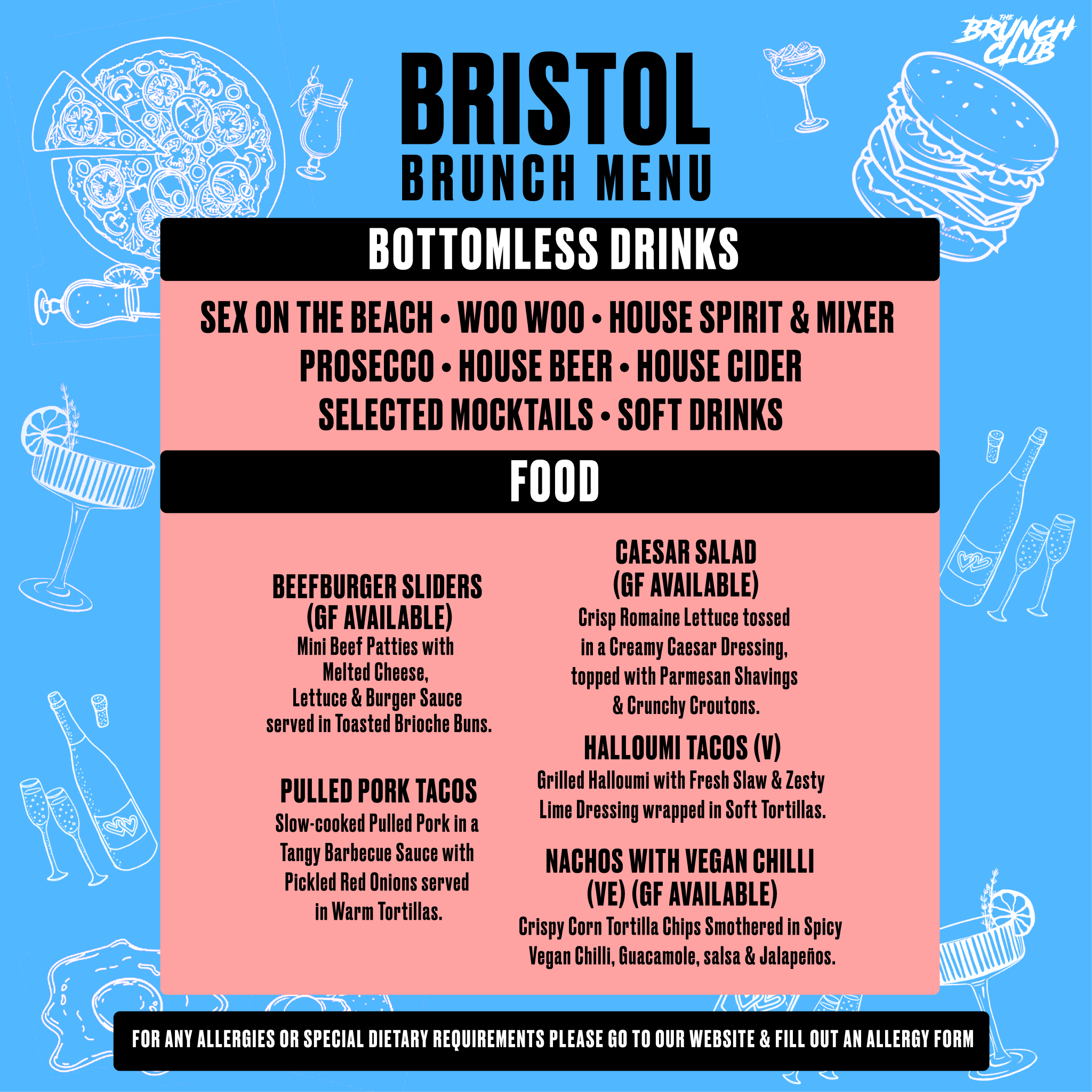 Whitney Houston Bottomless Brunch – Bristol | The Brunch Club